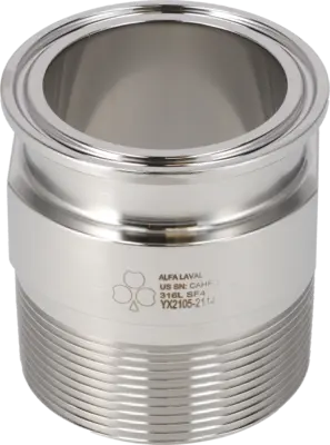 21MP-3/4 X 1/4-316L-PM - UltraPure fittings Tri-Clover BPE - Alfa Laval US