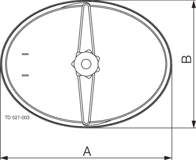 Oval Type LKD 440 x 320 (17.32 x 12.60) - Tank covers oval - Alfa Laval US