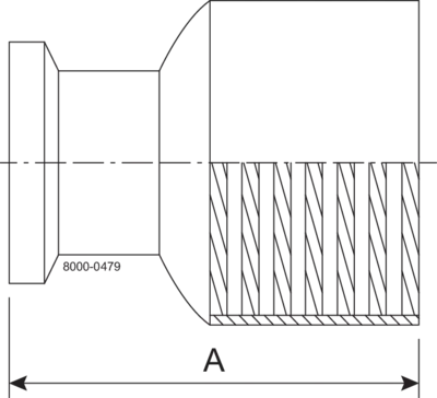 22MP-1 1/2 X 1-316L-7 - Hygienic fittings Tri-Clover 3A - Alfa Laval US
