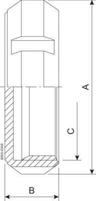 END CAP 38-SB-304L - Hygienic fittings ISO EN 10357-D - Alfa Laval GB