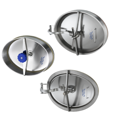 PERSONNEL ACCESS LKD-542X446 - Tank covers oval - Alfa Laval US