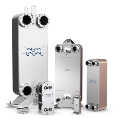 Échangeurs de chaleur à plaques brasées et fusionnées - Alfa Laval CA